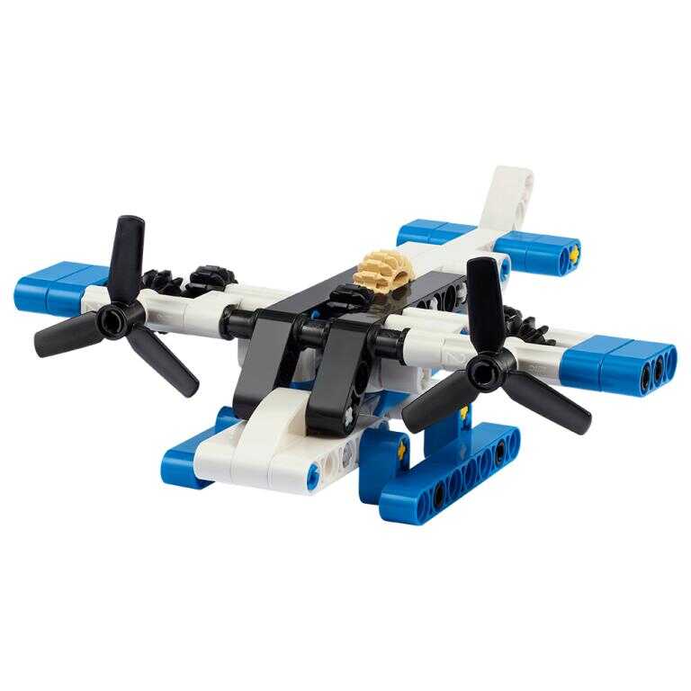 LEGO Technic White Seaplane Polybag Set 30736 | The Minifigure Store